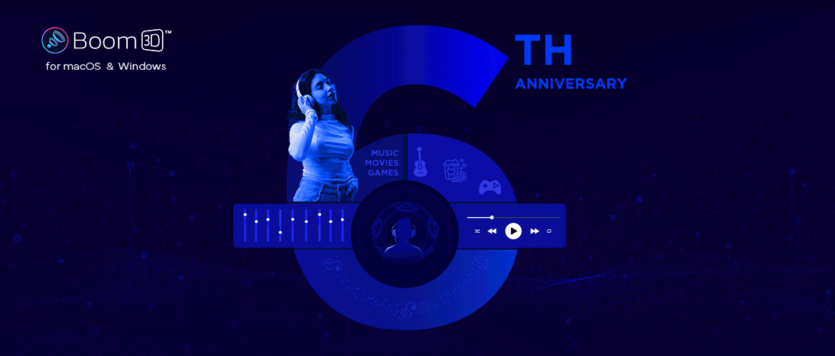 Boom 3D completes 6 years of being a great app